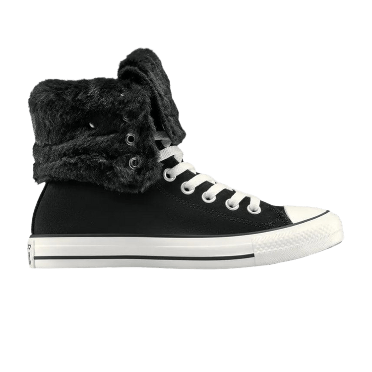 Buy Converse Wmns All Star Fold Over Hi 'Black Egret' - A15138C | GOAT UK