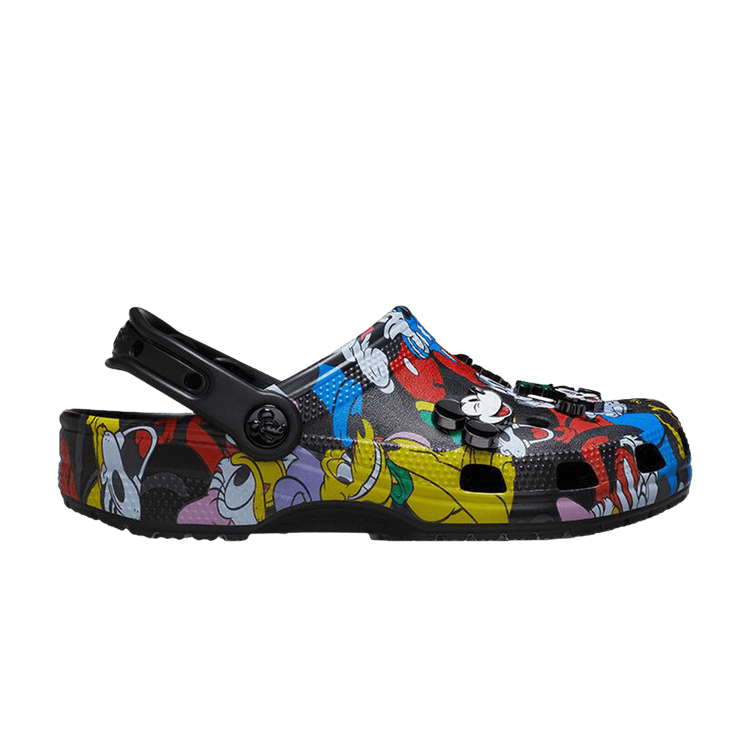 Buy Disney x Crocs Classic Clog 'Mickey & Friends - Multi Black ...