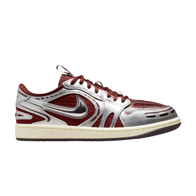 Buy Wmns Air Jordan 1 Low Method of Make V3 'Dark Team Red Metallic ...