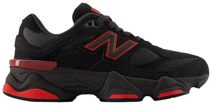Buy New Balance 9060 Big Kid 'Black Red' - GC9060JR | GOAT