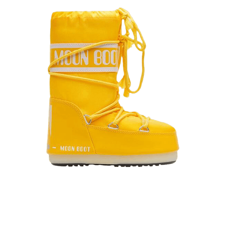 Buy Moon Boot Icon Low Nylon Boot 'Yellow' - 14004400084 | GOAT
