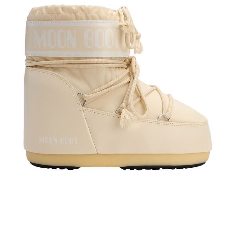 Buy Moon Boot Icon Low Rubber Boot 'Cream' - 80D1409380 L002 | GOAT