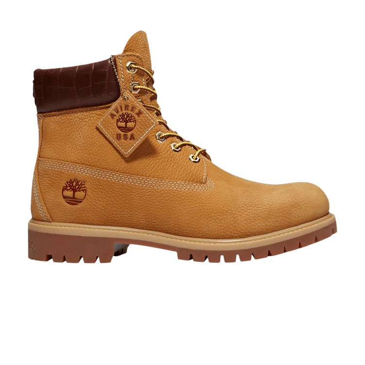 Buy Avirex x Timberland 6 Inch Premium Waterproof Boot 'Wheat ...