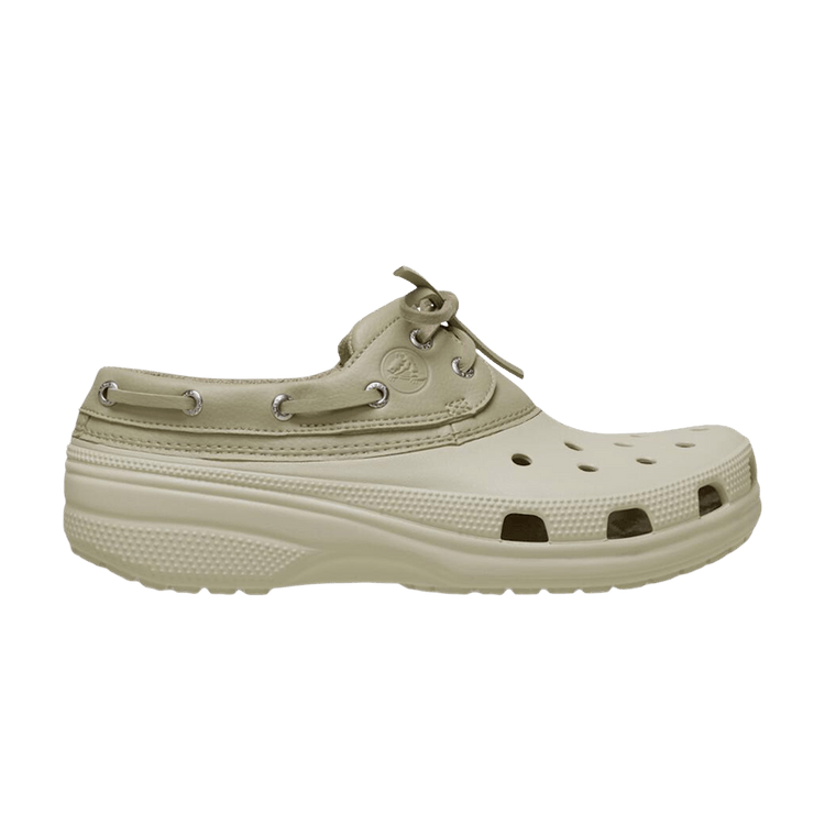 Buy Crocs Classic Boat Shoe 'Bone Moth' - 212022 0QA | GOAT